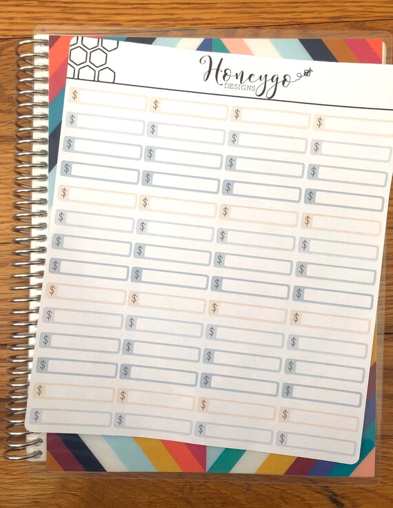 Set of 56 Budget Neutral Tab Stickers Neutral Planner | Etsy