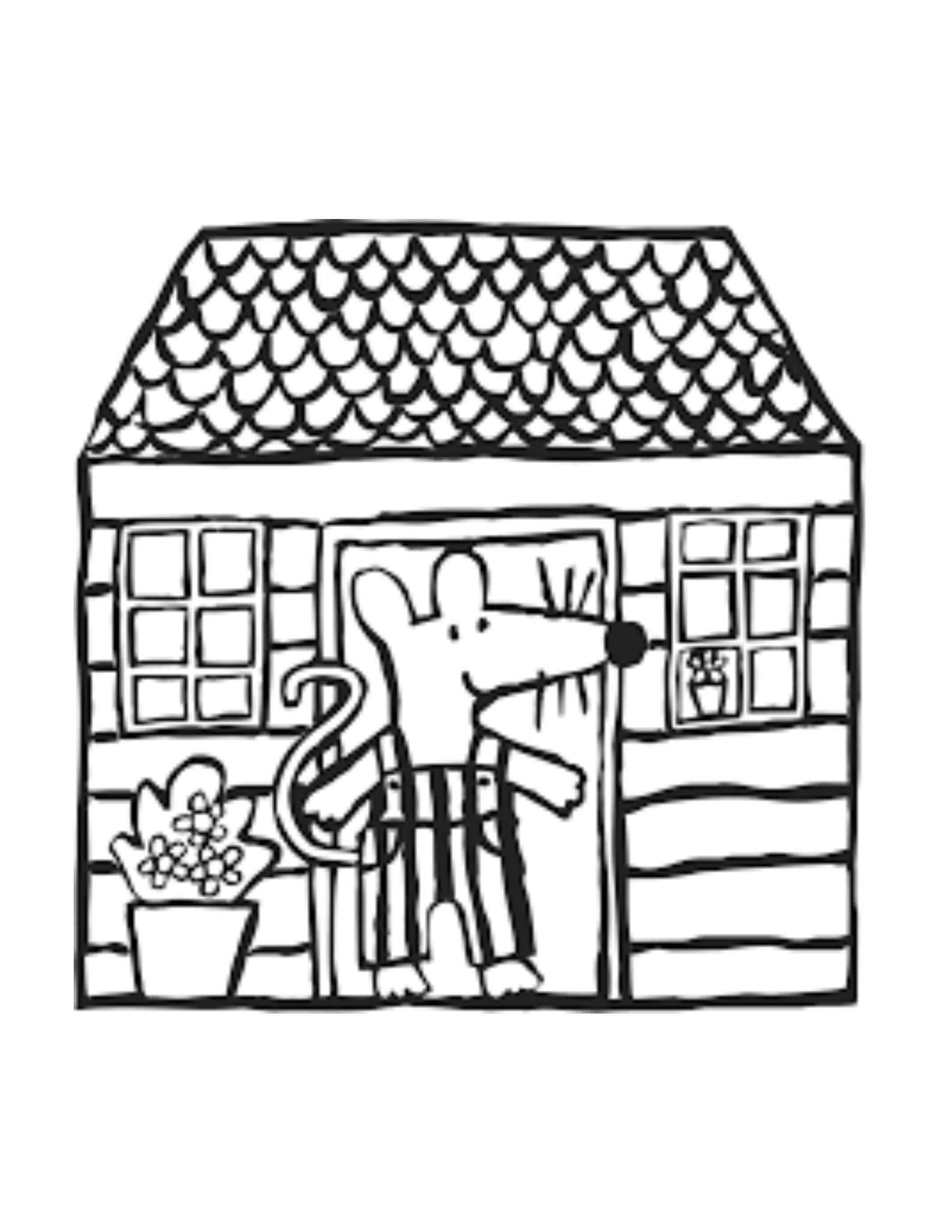 12 Sheets of Maisy Coloring Pages Maisy Coloring Pages - Etsy