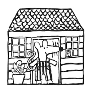 12 Sheets of Maisy Coloring Pages - Maisy Coloring Pages - Maisy ...