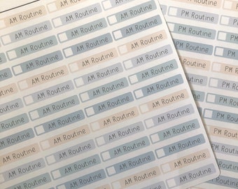 Am Pm Stickers | Etsy