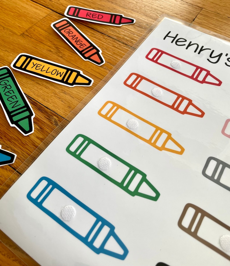 Crayon Color Matching Activity Digital Download - STEAM Learning ...