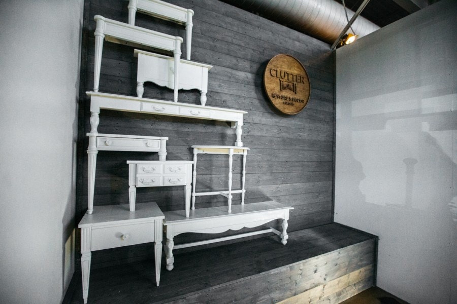 Custom Half Wall Table Product Display - Etsy