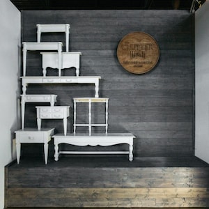 Custom Half Wall Table Product Display - Etsy