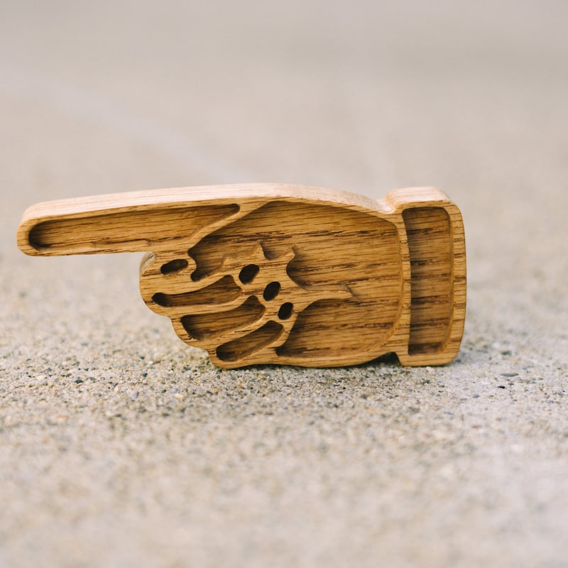 Pointing Hand - Etsy