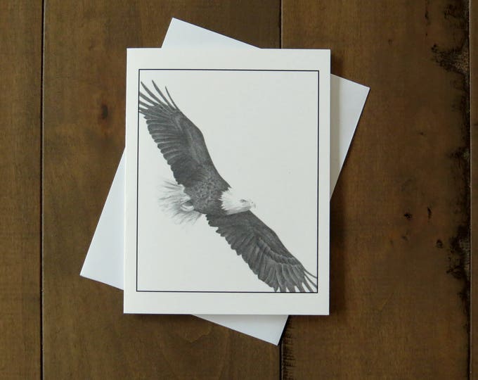 Bald Eagle Birthday Card With Party Hat, Happy Birthday, Eagle Gift ...
