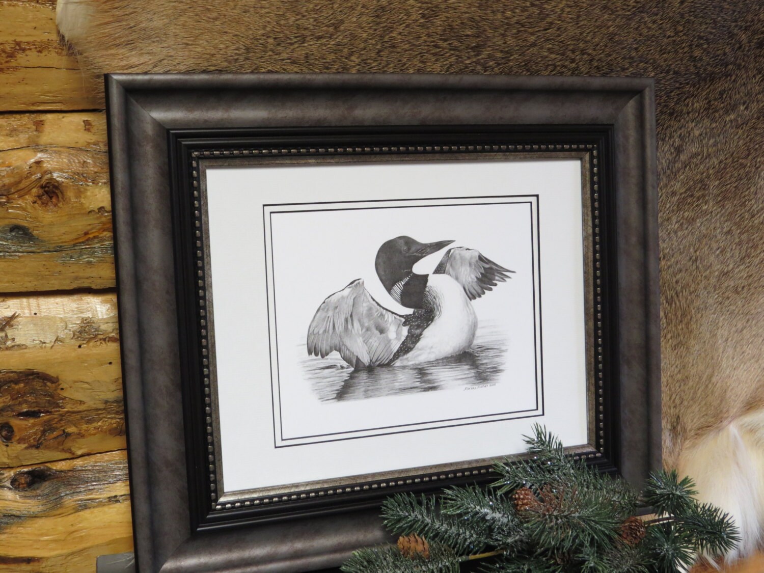 Loon Art Print, Wildlife Art Print, Nature Art, Bird Art, Art Decor ...