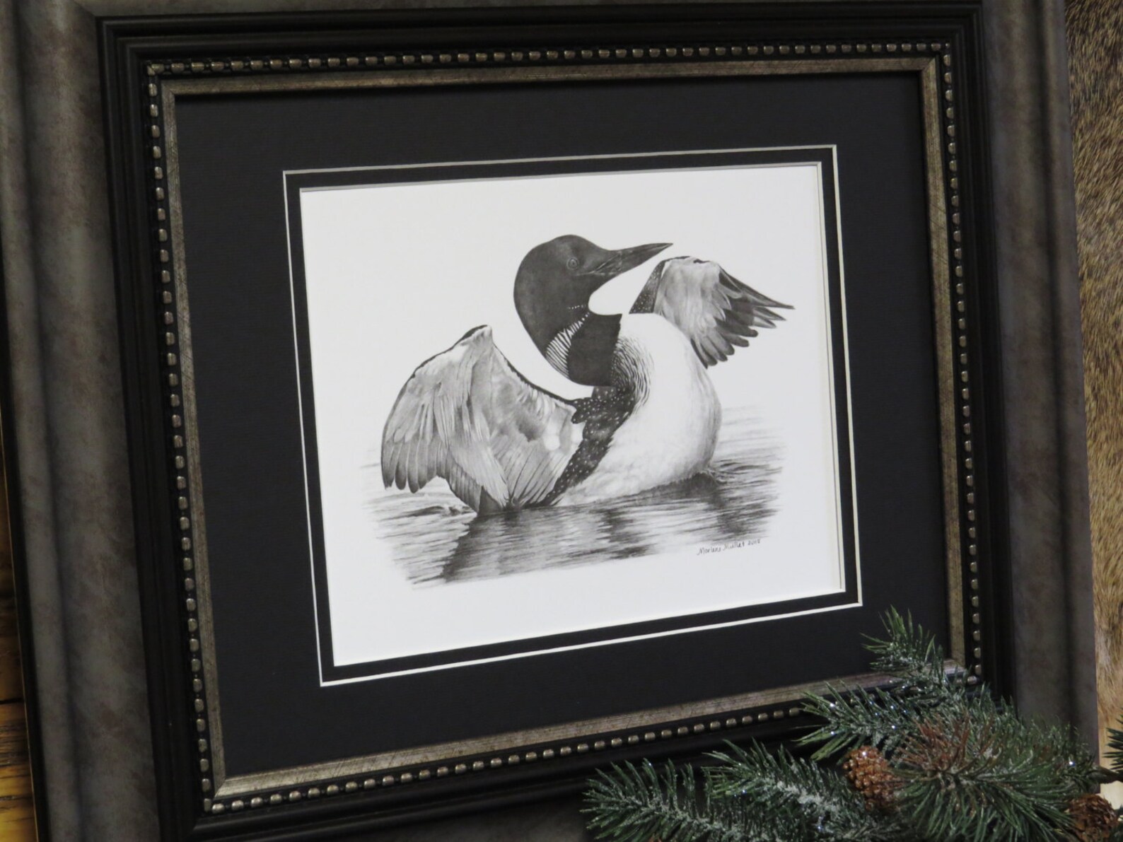 Loon Art Print, Wildlife Art Print, Nature Art, Bird Art, Art Decor ...