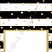 Black White and Gold Food Labels, Printable Food Labels, Digital Food ...