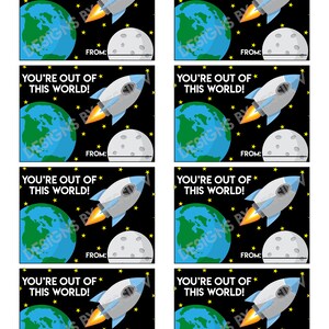 Space Valentine's Day Cards, Space Valentines, Out of This World, 031 ...