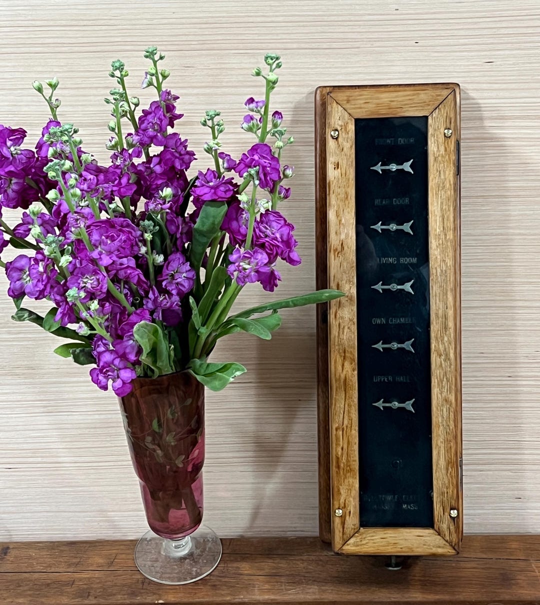 Antique Annunciator, Victorian Call Box, Hotel Call Box, Butler Call ...