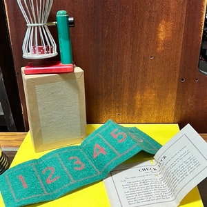 1930's Chuck a Luck Dice Game, the Bird Cage Game, Table Top Games ...