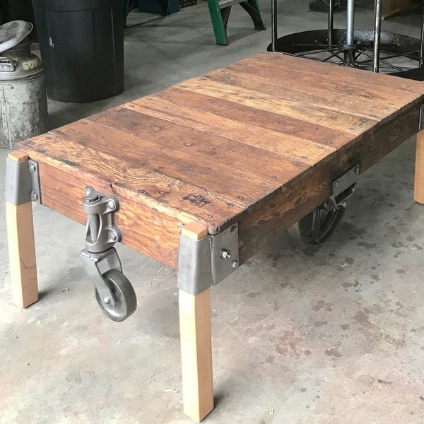 Cart Coffee Table - Etsy