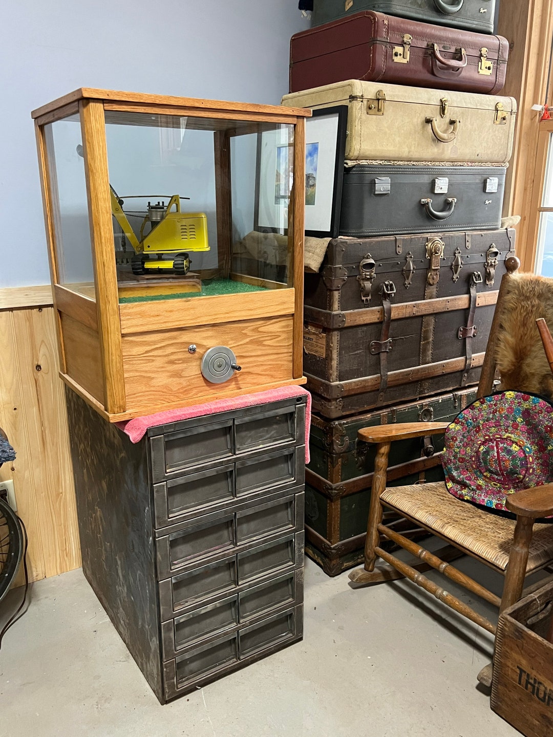 1960's Dragline Amusement Park Carnival Game Man Cave Decor Game Room ...