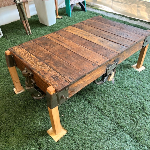 Cart Coffee Table - Etsy