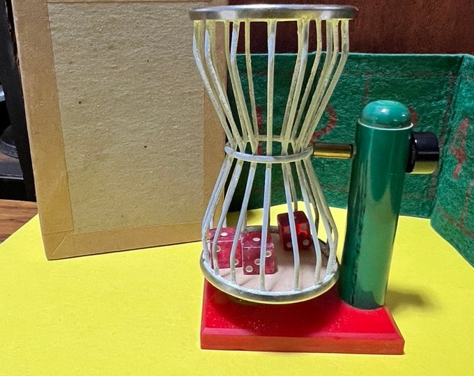 1930's Chuck a Luck Dice Game, the Bird Cage Game, Table Top Games ...