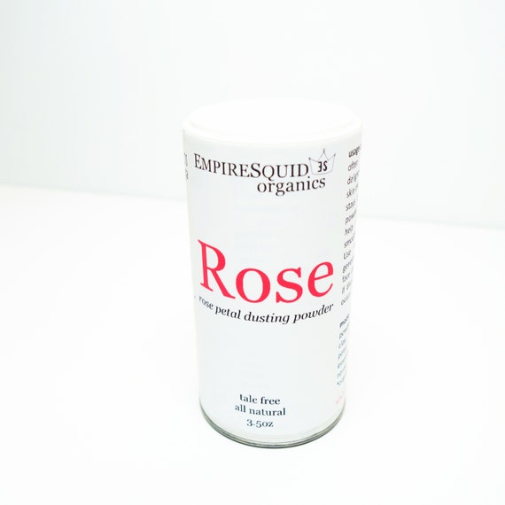 Rose Body Powder // Talc Free Body Powder // Natural Rose | Etsy
