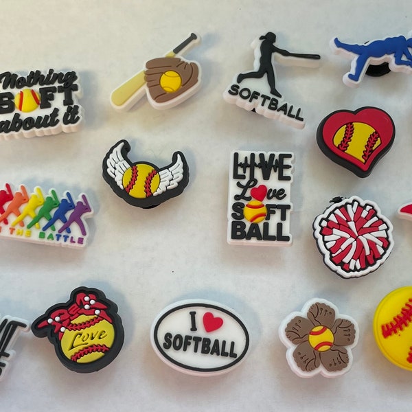 Softball Crocs - Etsy