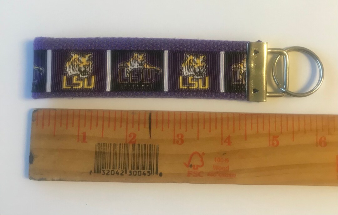 LSU Tigers Key Fob - Etsy
