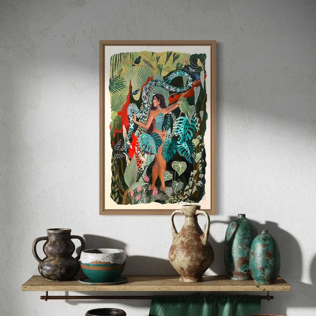 Jungle Rani (queen) Print - Etsy