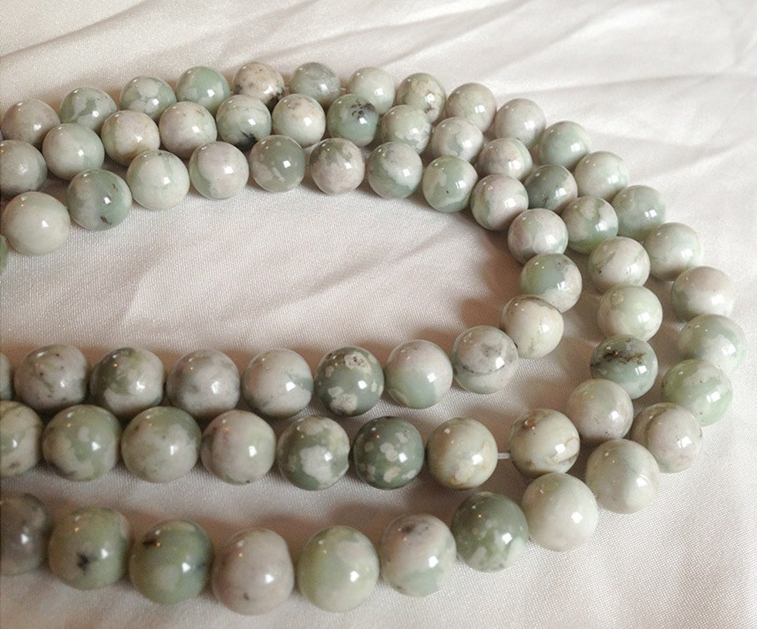 Peace Jade Round Gemstone Beads 10mm - Etsy