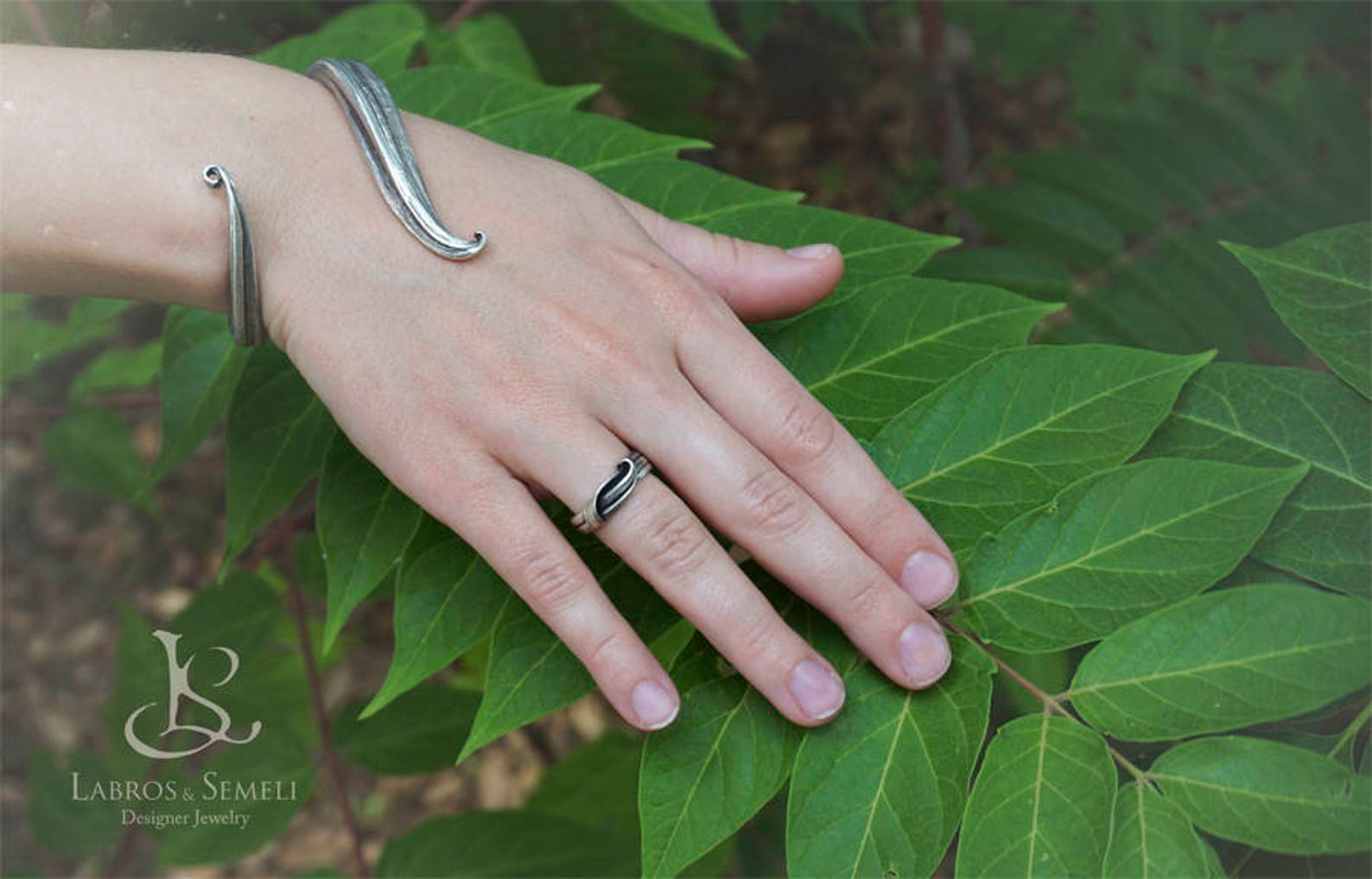 Silver Rowan Ring Elven Ring Art Nouveau Ring Boho Ring - Etsy