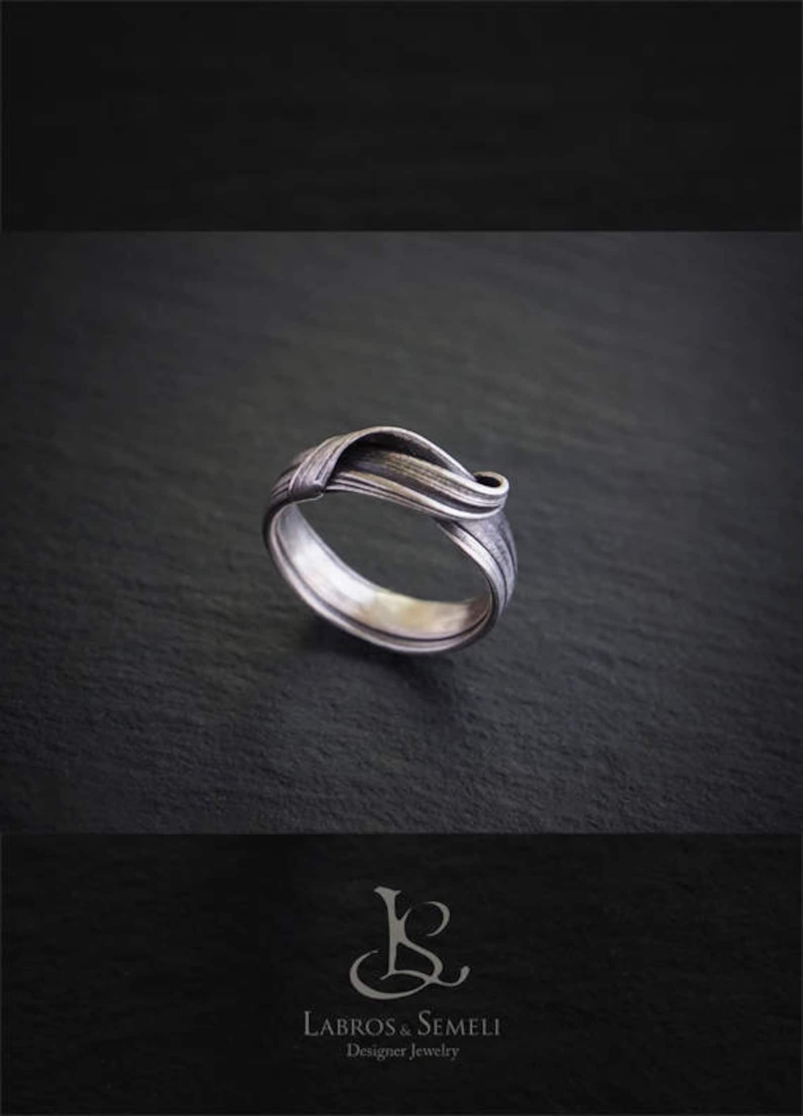 Silver Rowan Ring Elven Ring Art Nouveau Ring Boho Ring - Etsy