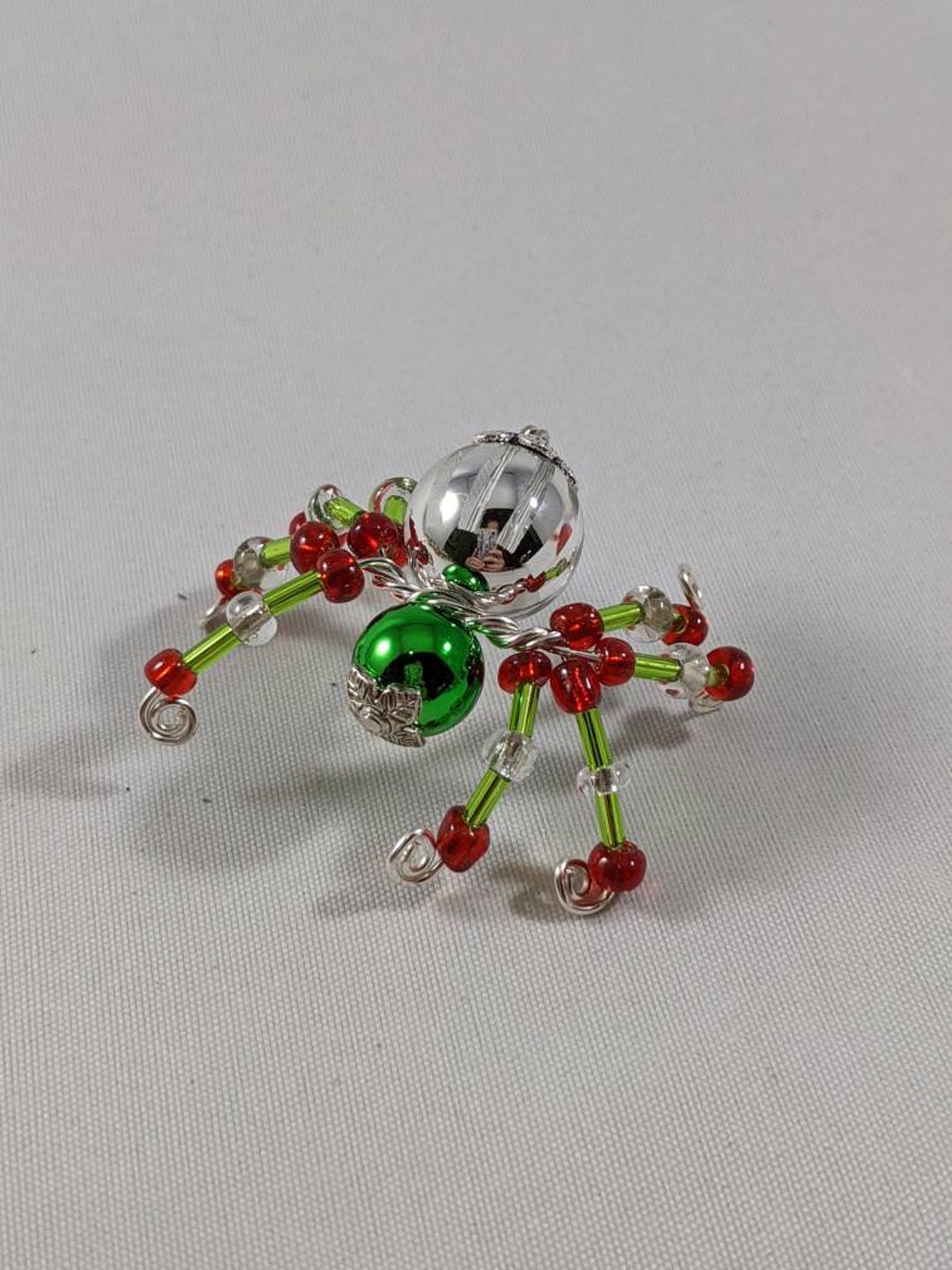 Tiny Standing Christmas Spider | Christmas Gift | Stocking Stuffer ...