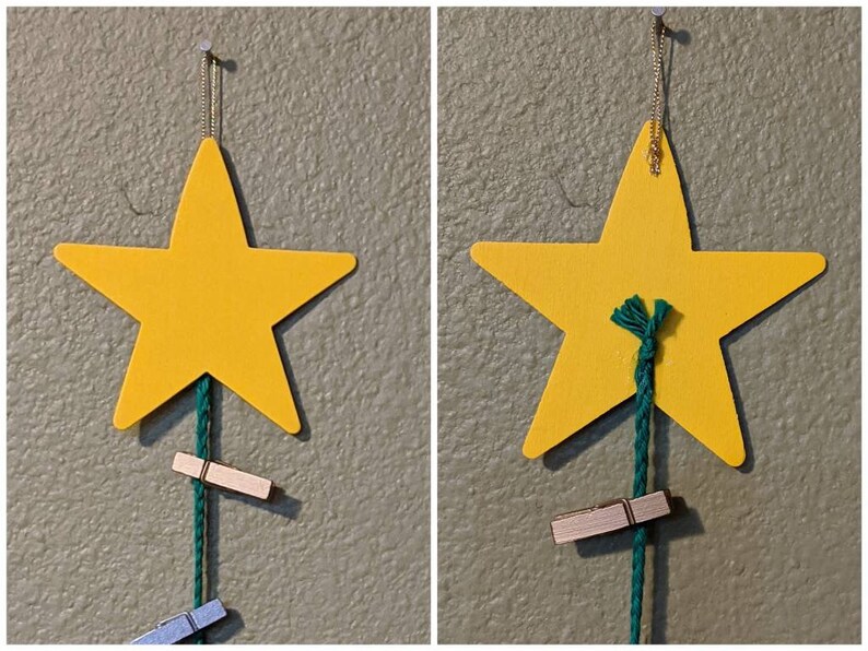 Hanging Card Holder | Christmas Card Holder | Wall Hanging | Christmas ...