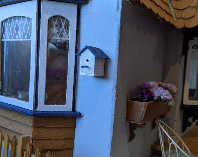 Dollhouse Birdhouse | Miniature Birdhouse | Tiny Birdhouse | Tiny ...