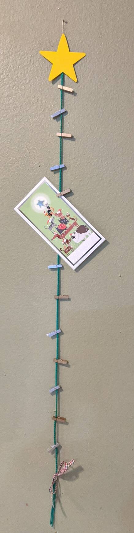 Hanging Card Holder Christmas Card Holder Wall Hanging - Etsy Australia