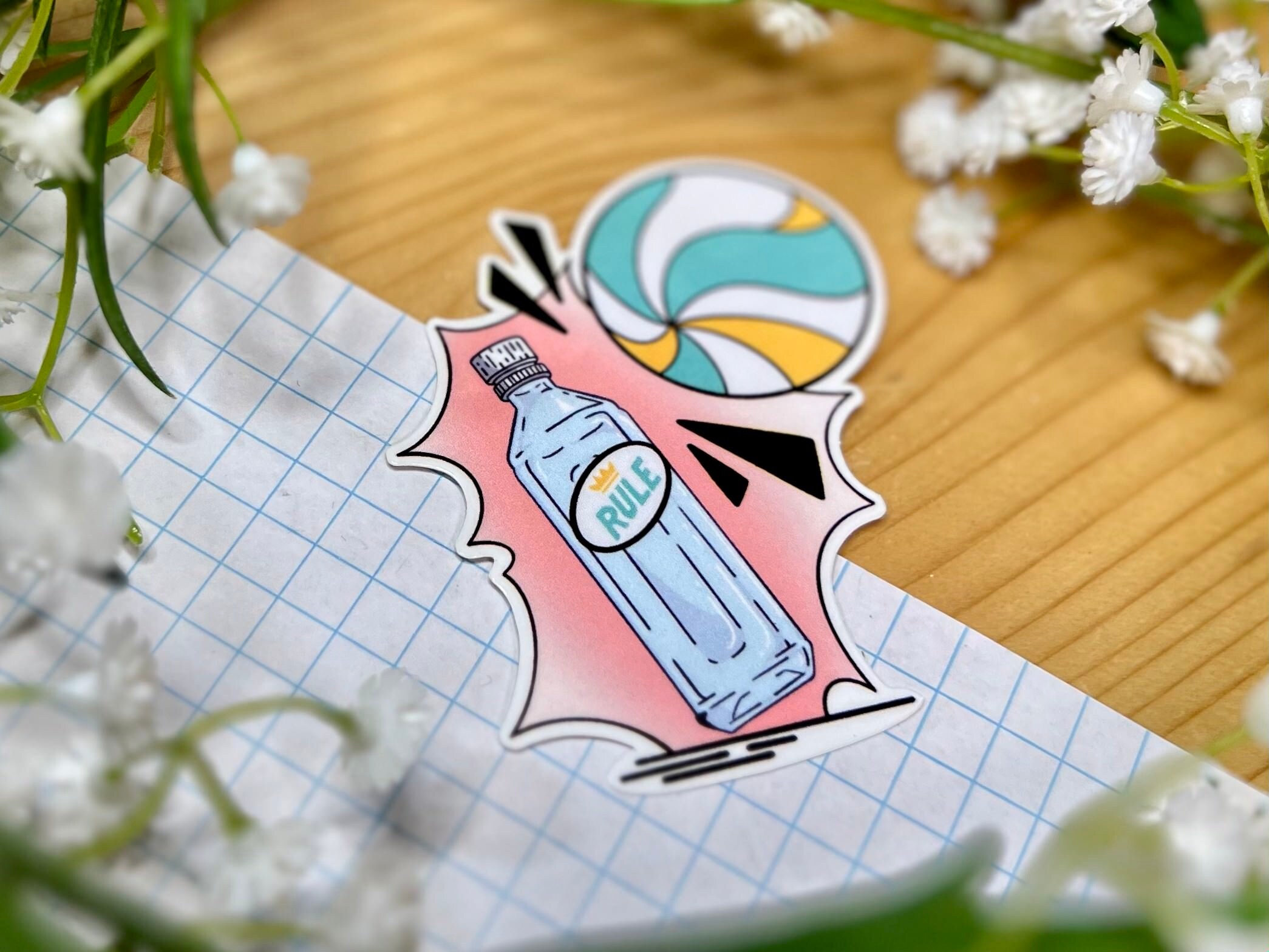 Haikyuu Volleyball Waterproof Sticker Karasuno, Nekoma, Aoba Johsai ...