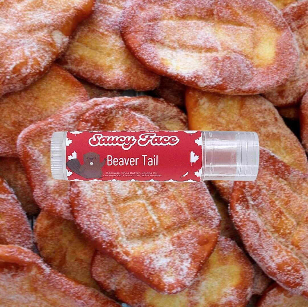 Saucy Face BEAVER TAIL Lip Balm - Etsy Canada