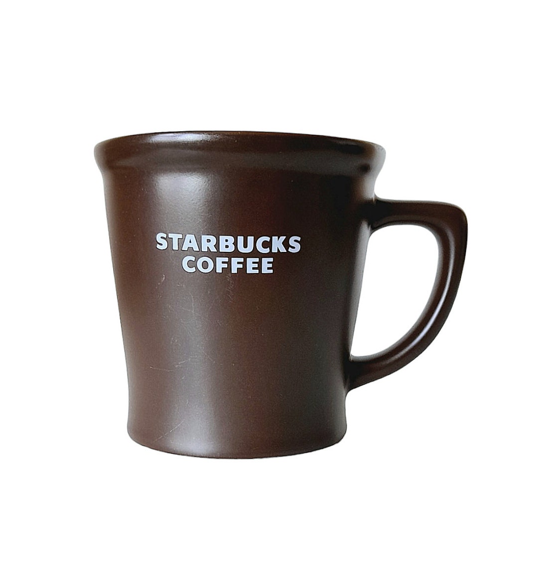Modern 2000s Collectable Starbucks Matte Brown Ceramic Cup Mug - Etsy