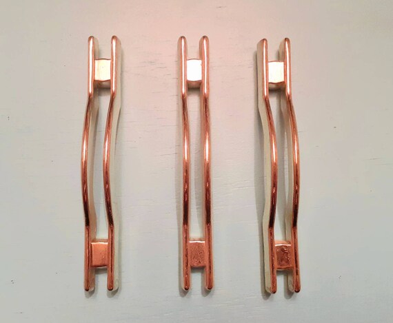 Vintage Gold Plate Hardware Handles Kitchen Furniture Pulls - Etsy