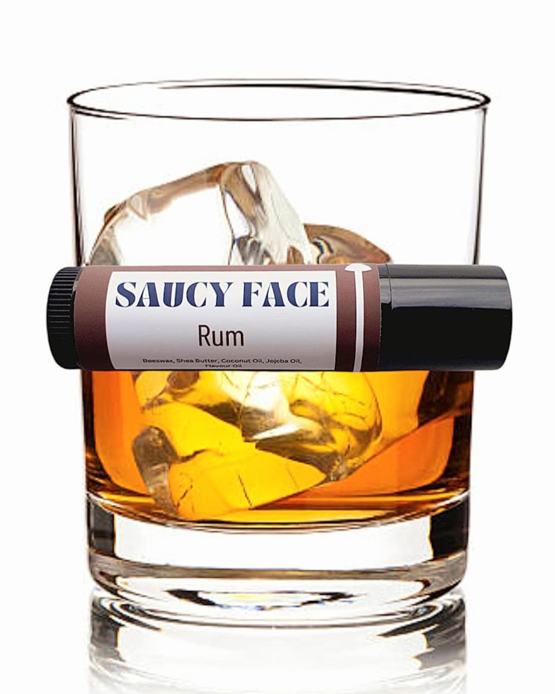 Saucy Face BALM JAMES BALM Rum Lip Balm - Etsy