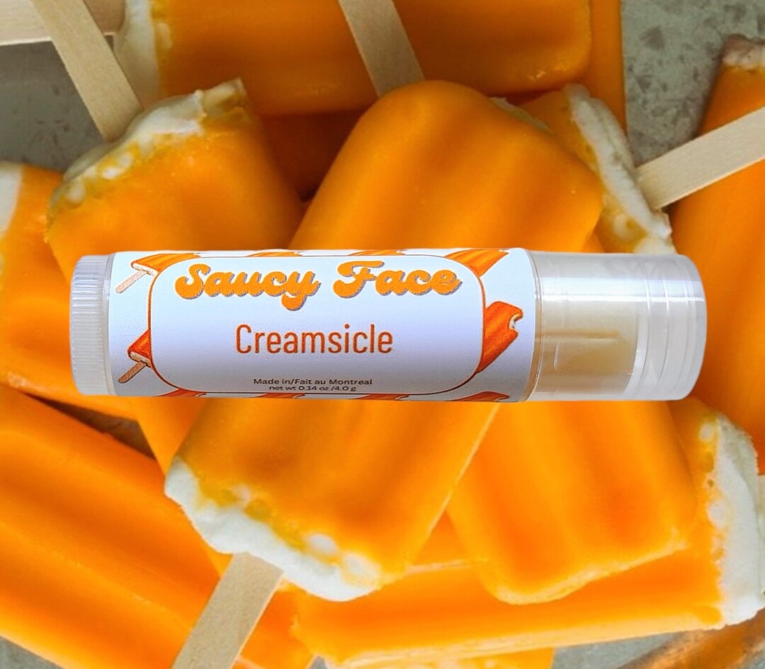 Saucy Face CREAMSICLE Lip Balm Lip Gloss - Etsy