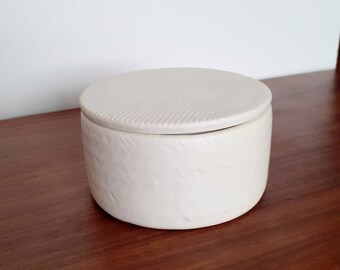 Round Ceramic Box | Etsy