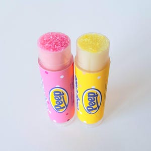 Saucy Face Marshmallow PEEP Duo Lip Balm Lip Gloss - Etsy