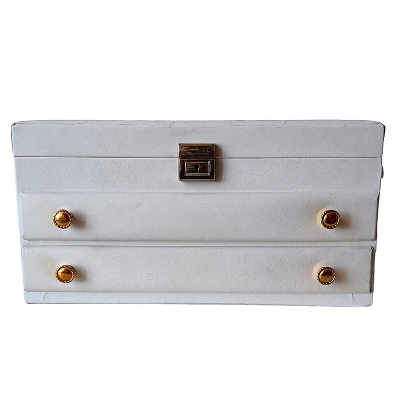 White Jewelry Box - Etsy