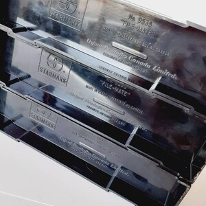 Vintage Starmark Plastic File-mate File Holder Mail Holder Office ...