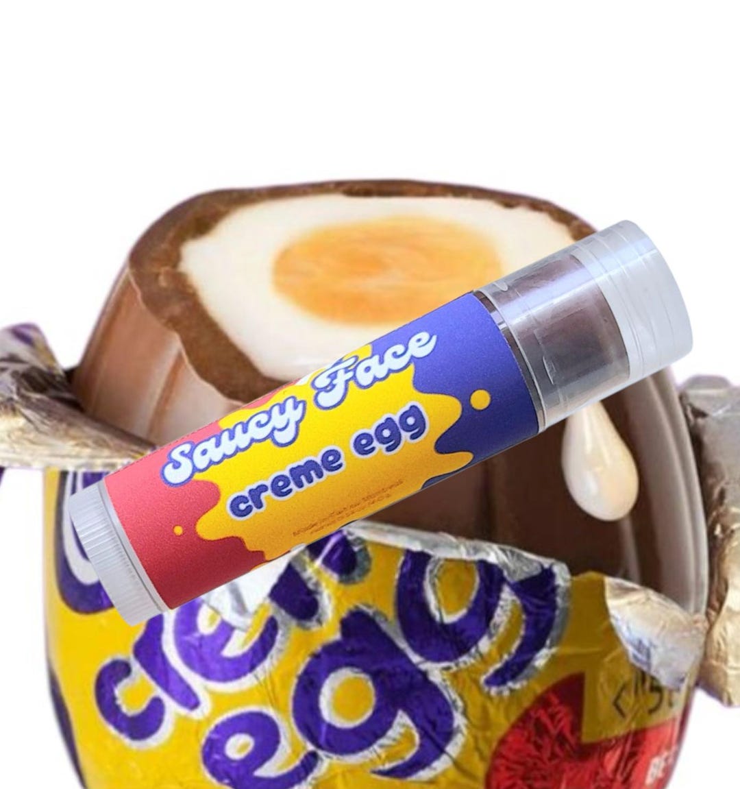 Saucy Face CREME EGG Tinted Lip Balm - Etsy