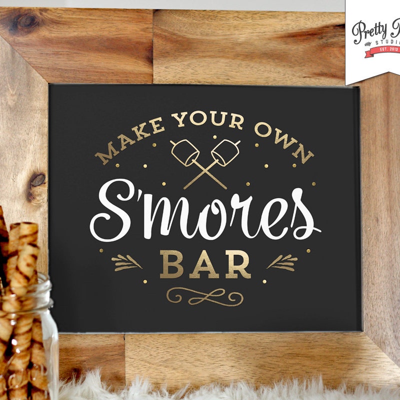 Smores Bar Sign - Etsy