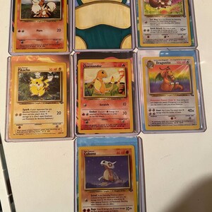 Pokemon Cards With Custom Art Inserts. WILL SELL INDIVIDUALLY - Etsy