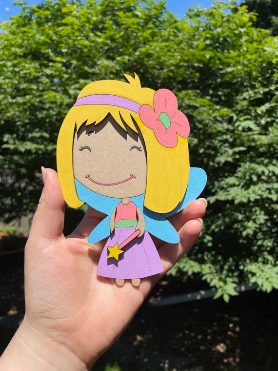 DIY Fairy Paint Kit Wood Ready to Paint Craft Kit for Kids - Etsy