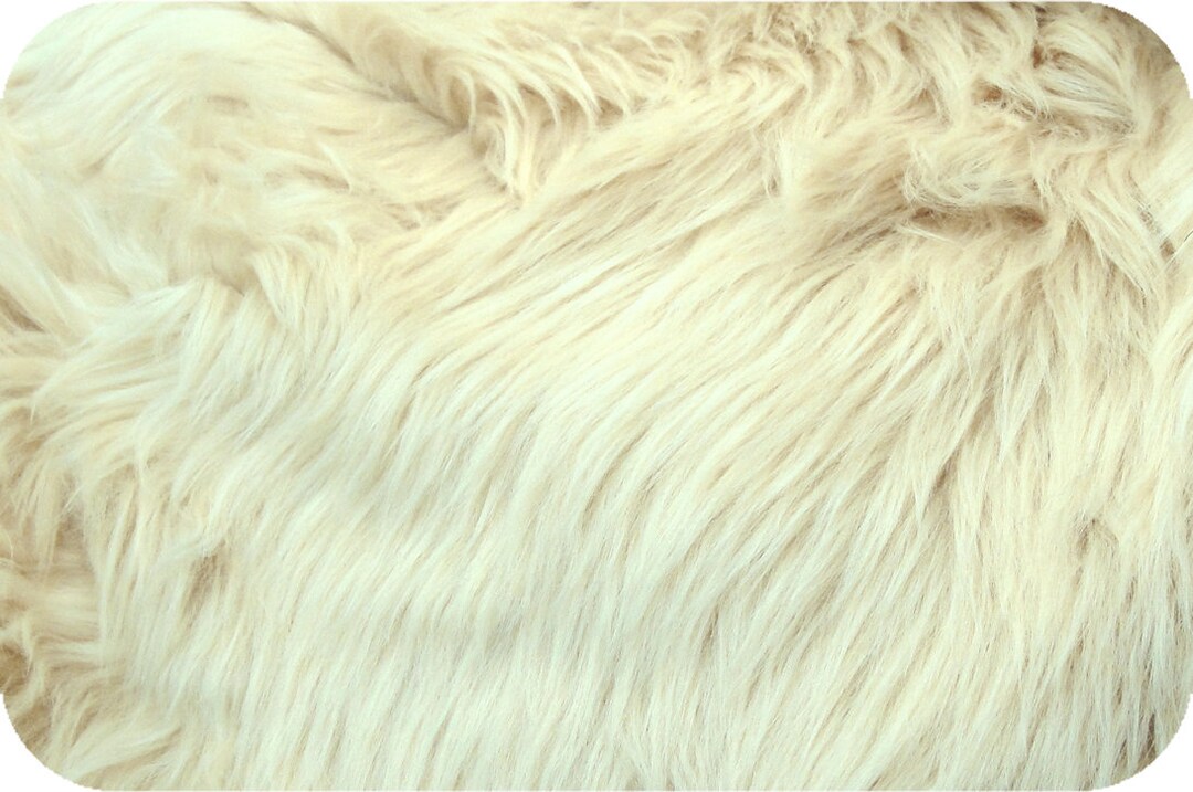 Camel Luxury Shag Faux Fur Fabric - Etsy