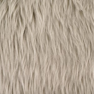 Light Silver Luxury Shag Faux Fur Fabric - Etsy