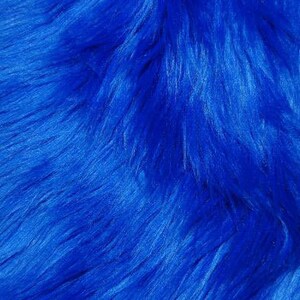 Royal Blue Luxury Shag Faux Fur Fabric - Etsy