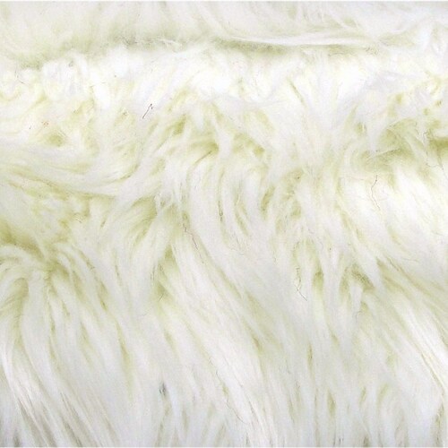Silver Luxury Shag Faux Fur Fabric - Etsy