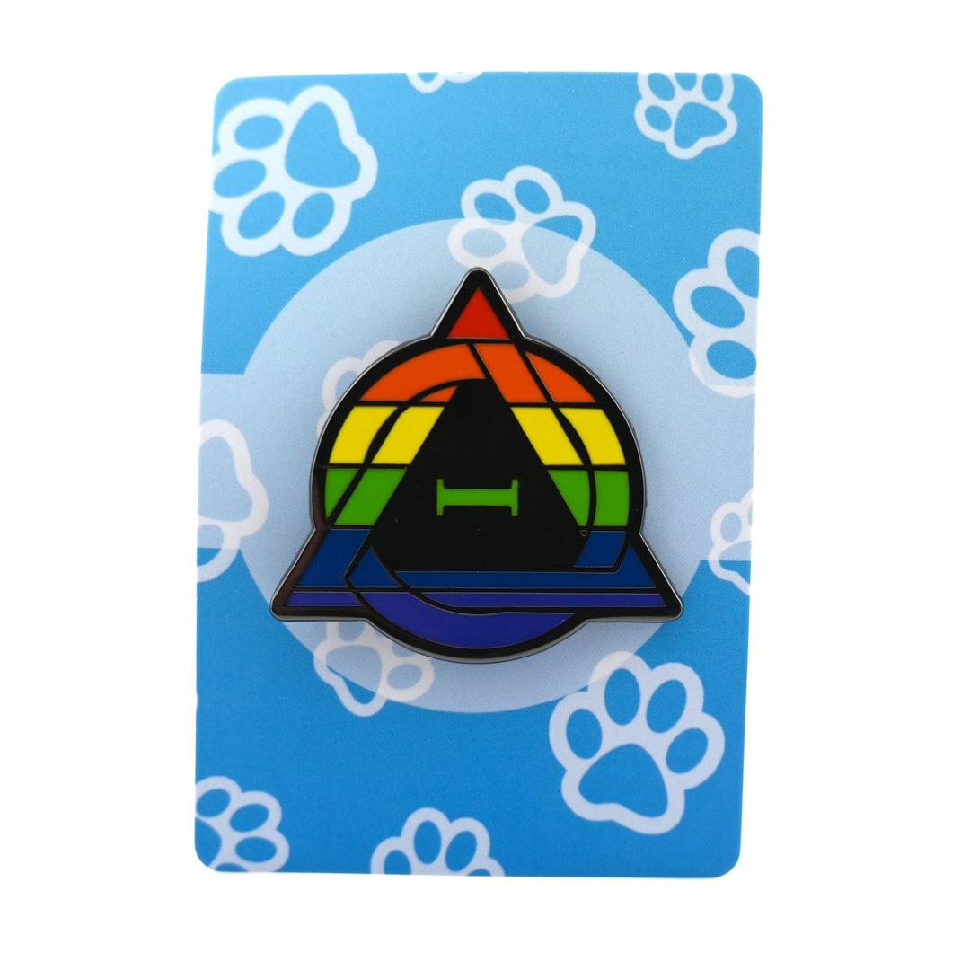 Therian Pride Enamel Pin - Etsy Australia