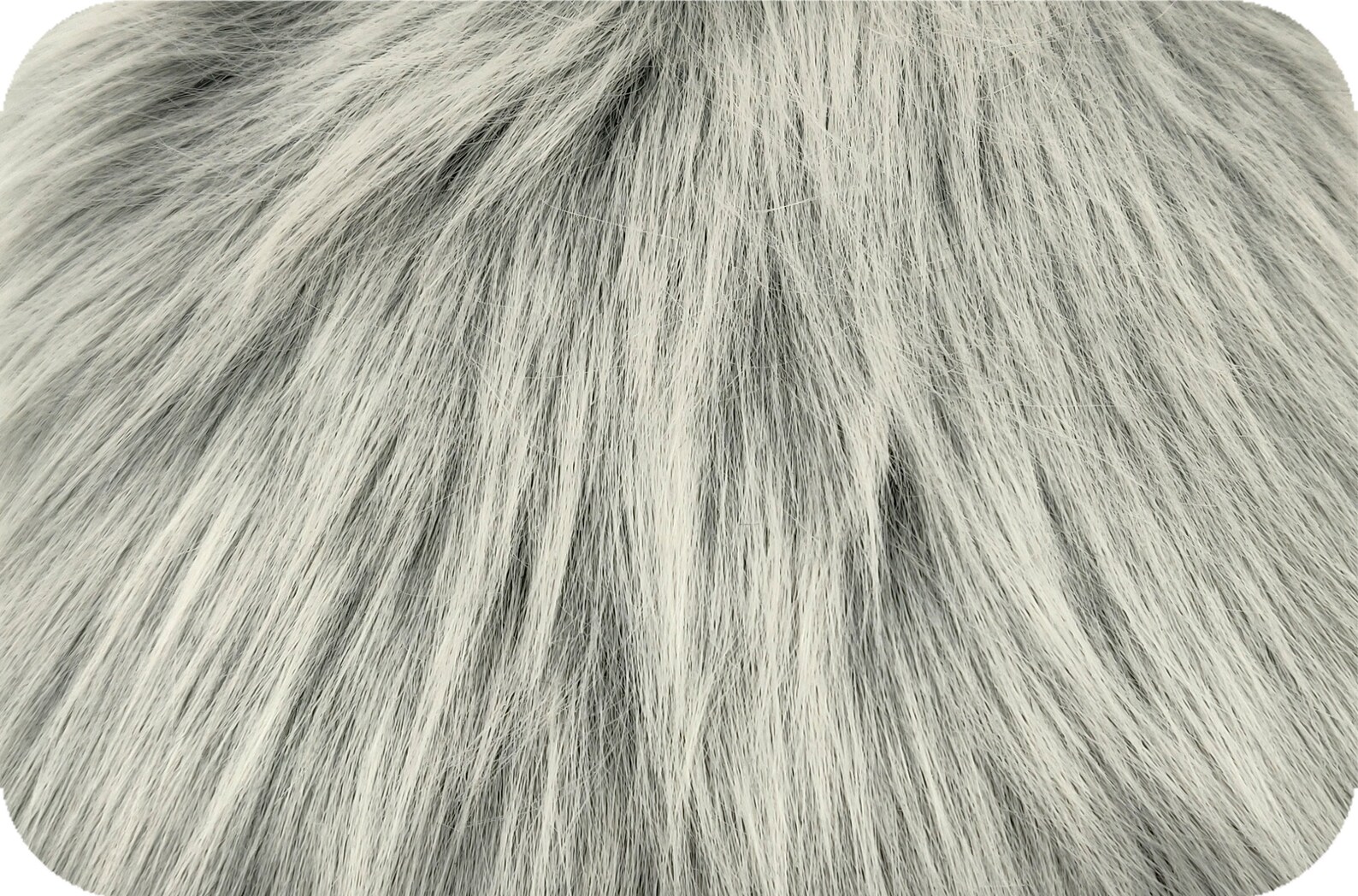 Silver Samoyed Husky Faux Fur Fabric - Etsy